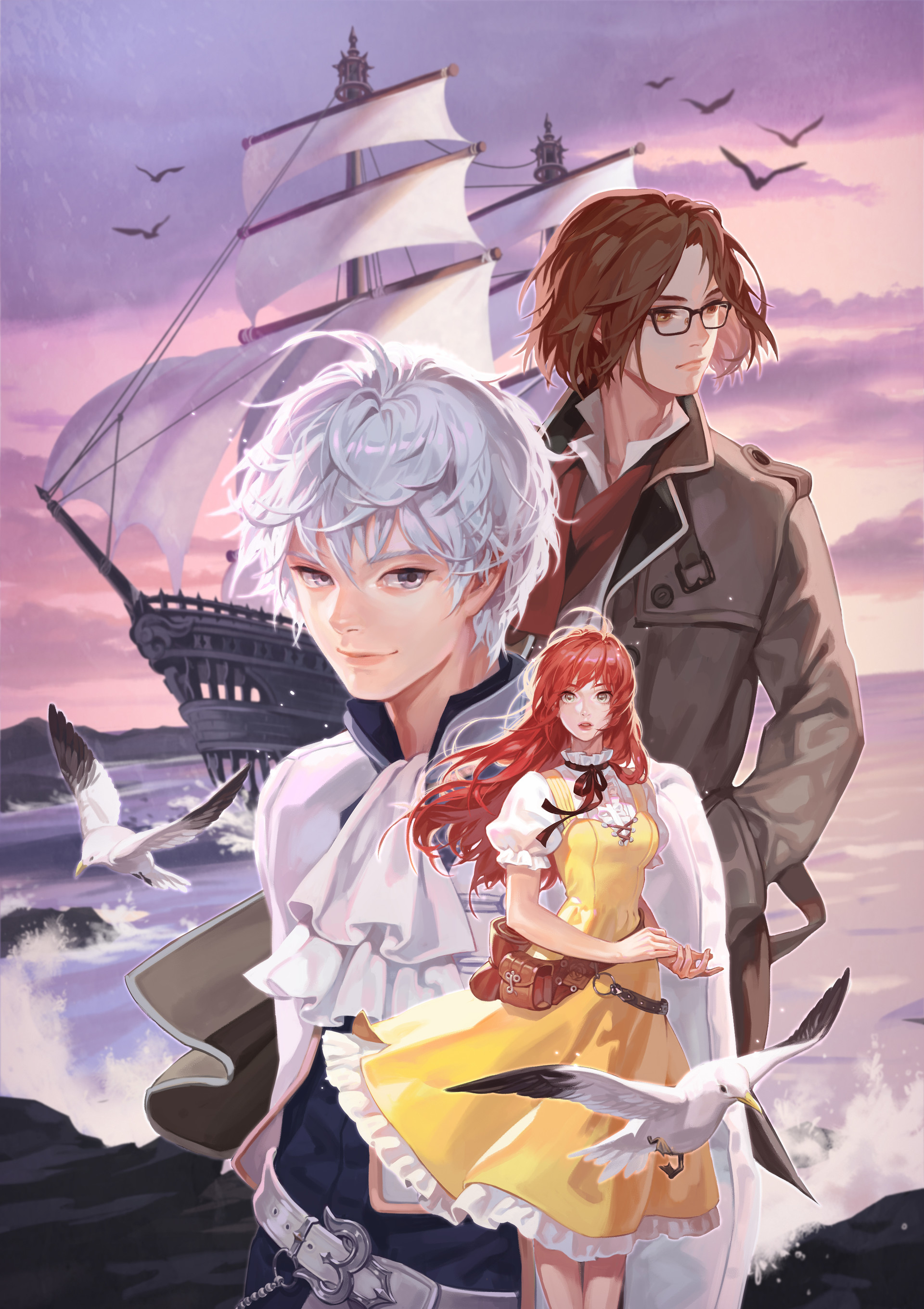 ArtStation - Children of the Rune -Demonic- e-book cover illustration