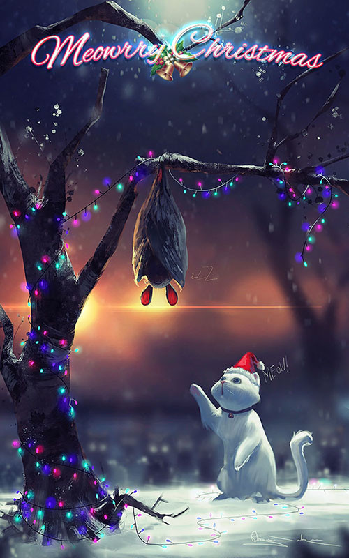 ArtStation - Meowrey Christmas