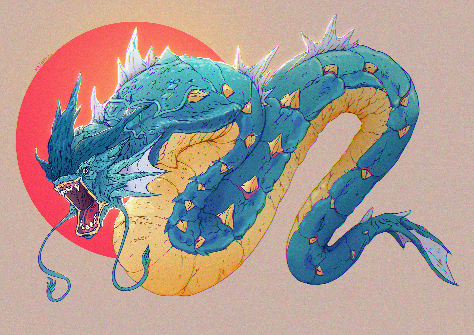 ArtStation - Gyarados