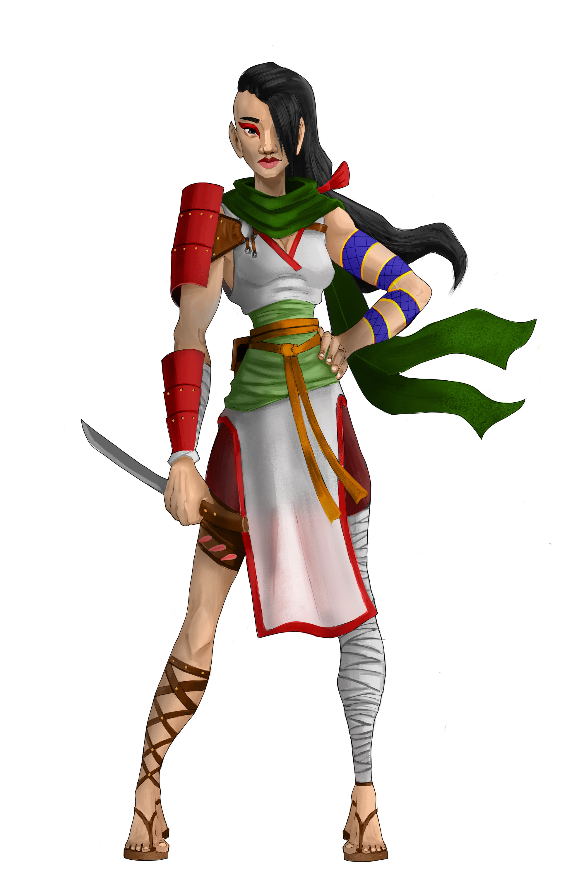 ArtStation - Samurai character 4