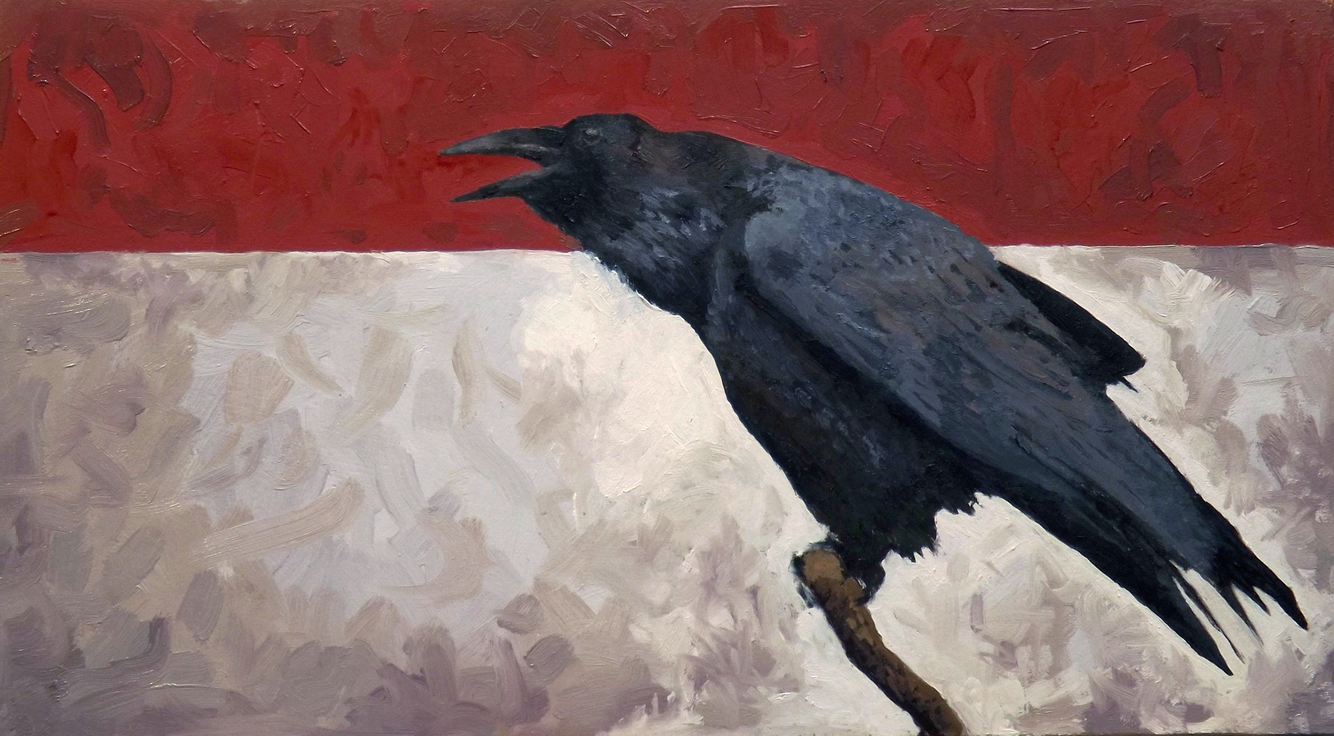 ArtStation - Raven, red