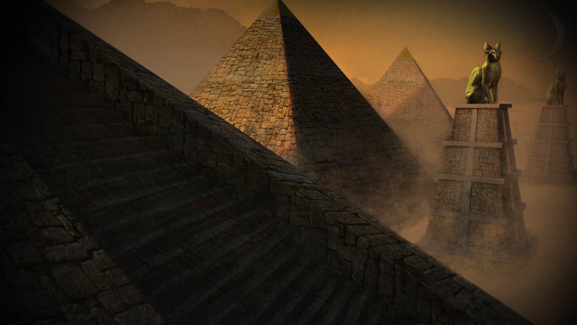 ArtStation - Pyramids of Balinese.