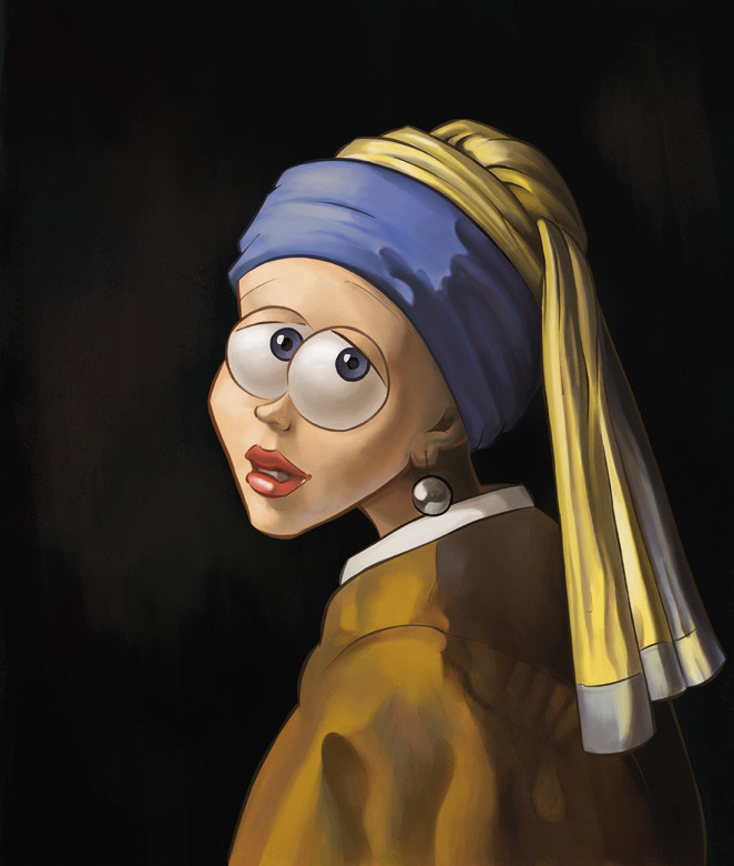 ArtStation - Girl With the Pearl Earring