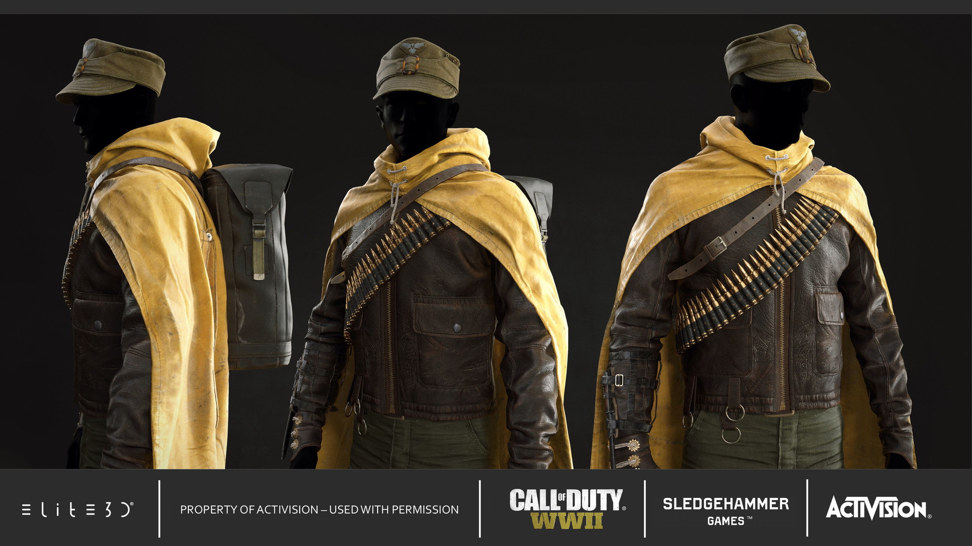 elite3d studio - Call of Duty: World War II Zombie Mode Characters Round 2