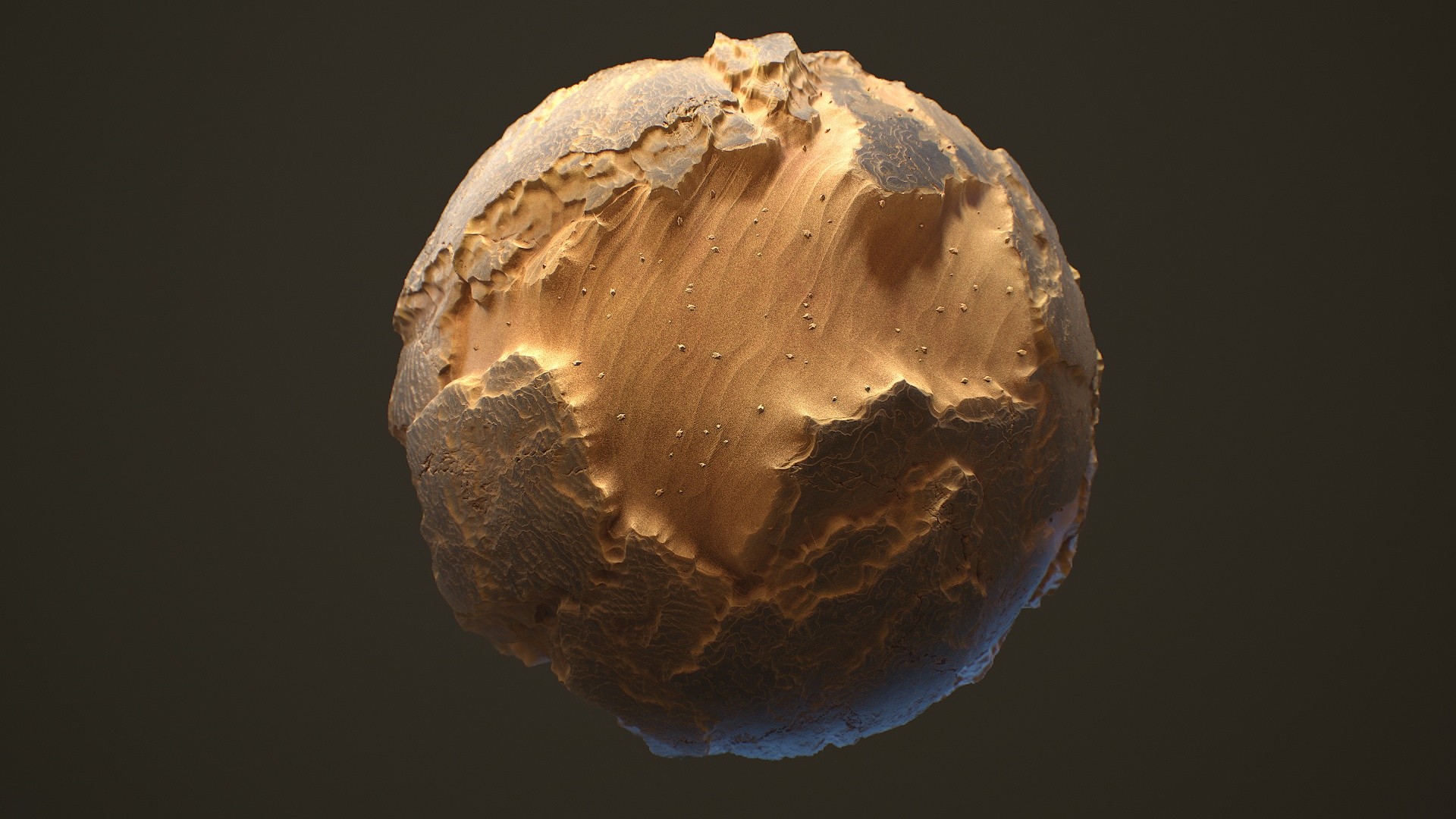 ArtStation - Desert Sandy Bedrock