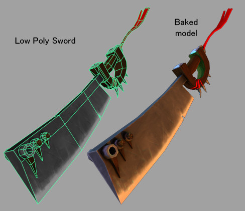 ArtStation - LowPolySword