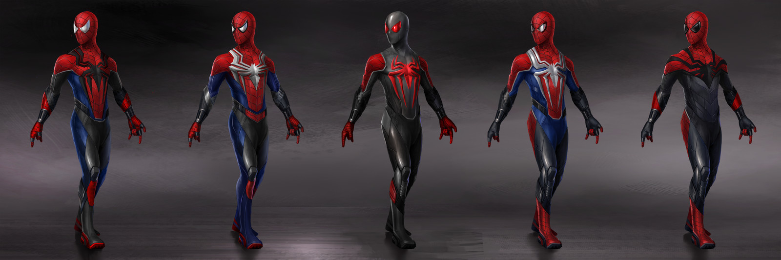 Pol Lerigoleur - Spider-Man Suits Concepts