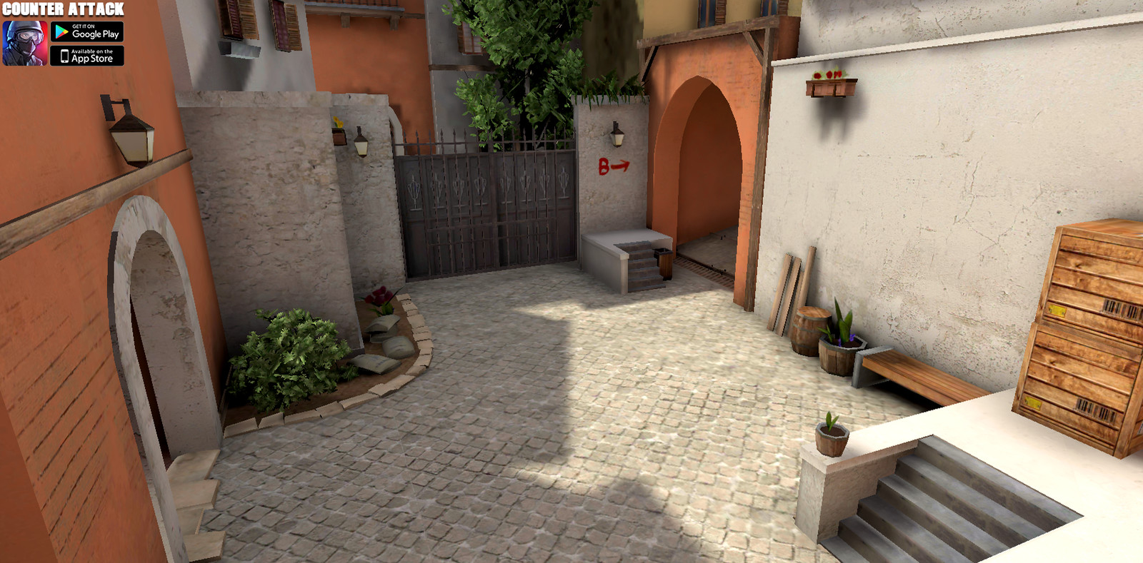 Ivan Yosifov - Counter Attack - District Map Environment art and Design (Mobile Game)