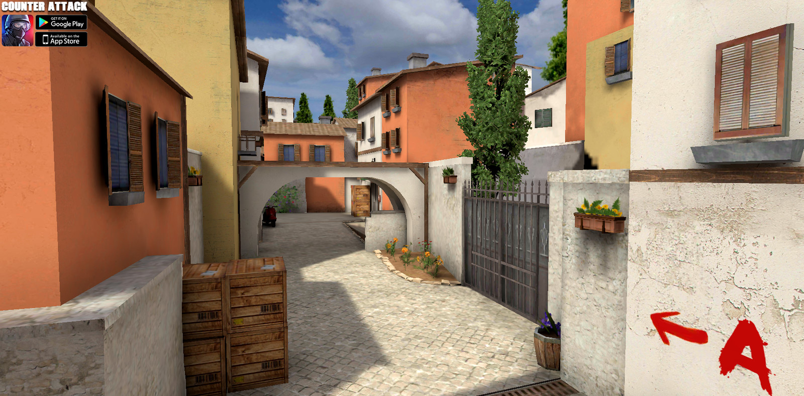 Ivan Yosifov - Counter Attack - District Map Environment art and Design (Mobile Game)