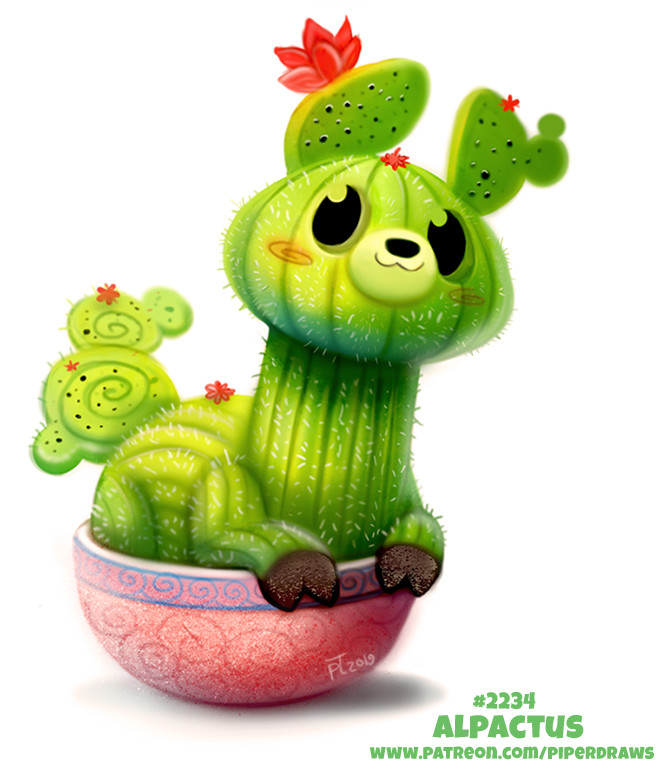 ArtStation - Daily Paint 2234. Alpactus