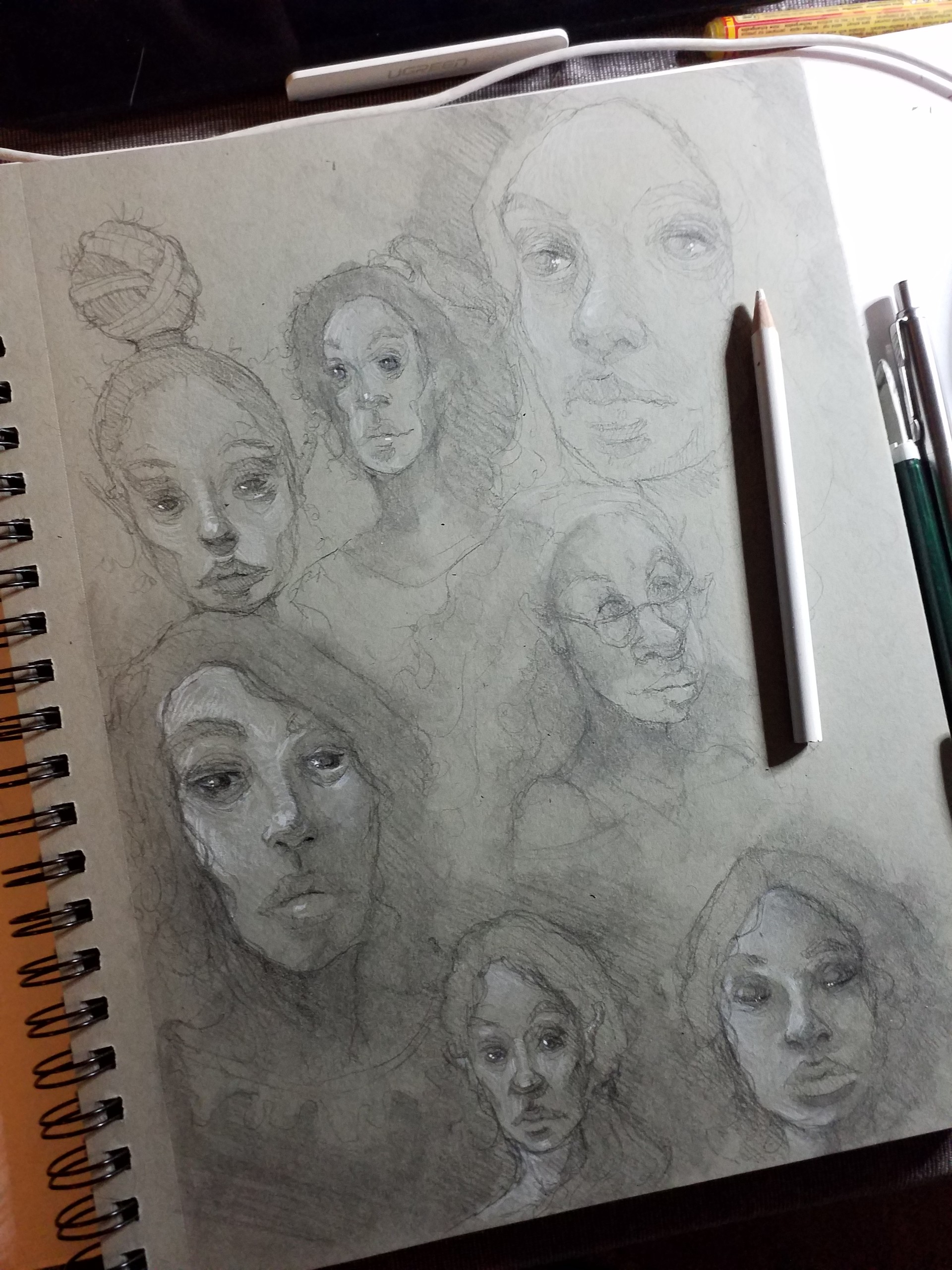 ArtStation - Head practice