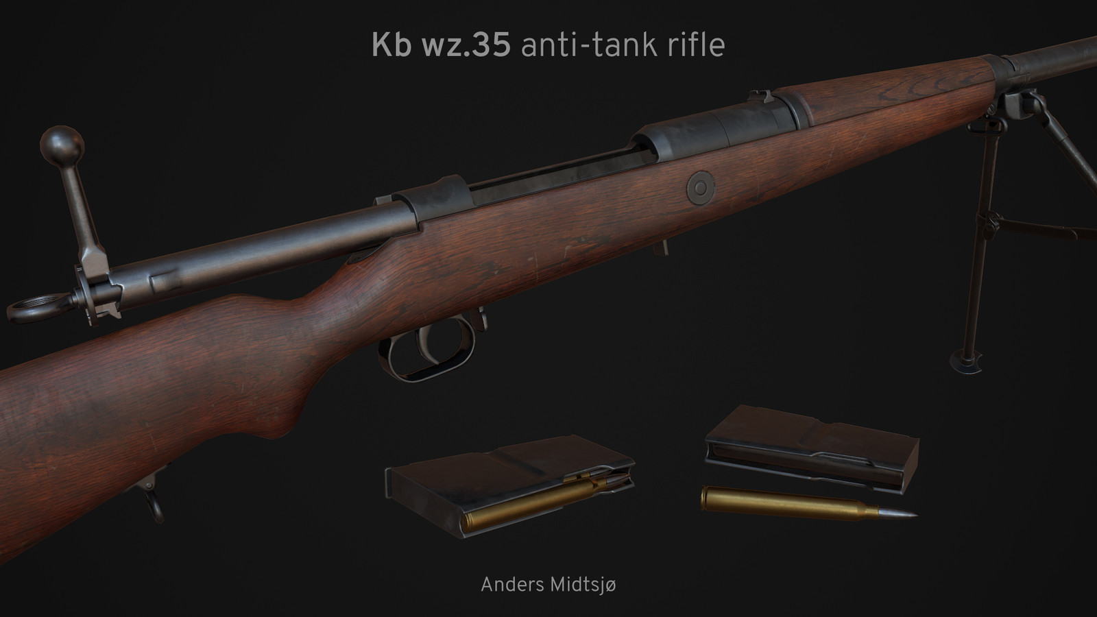 Anders M - Kb wz.35 Anti-Tank Rifle