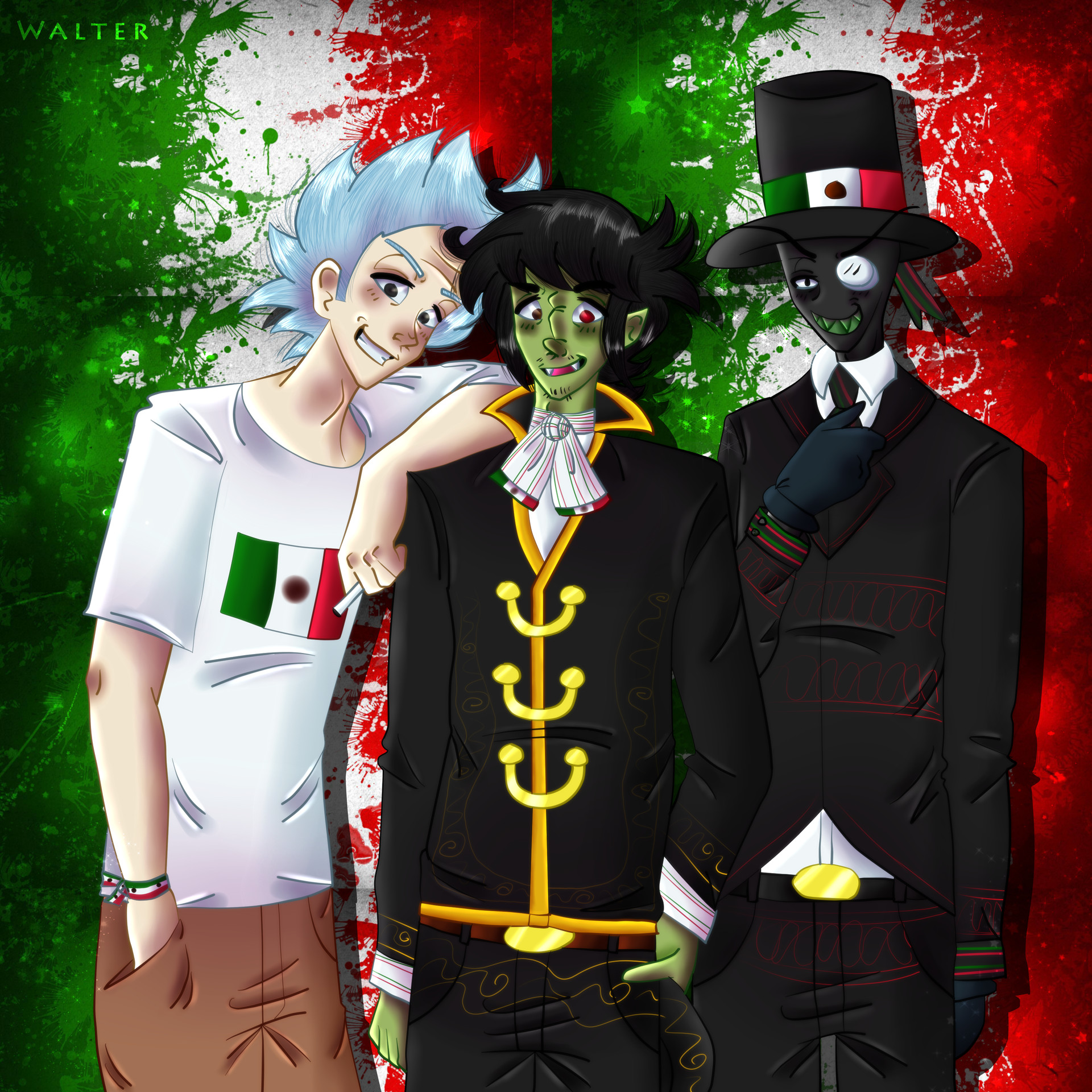 ArtStation - Evil trio