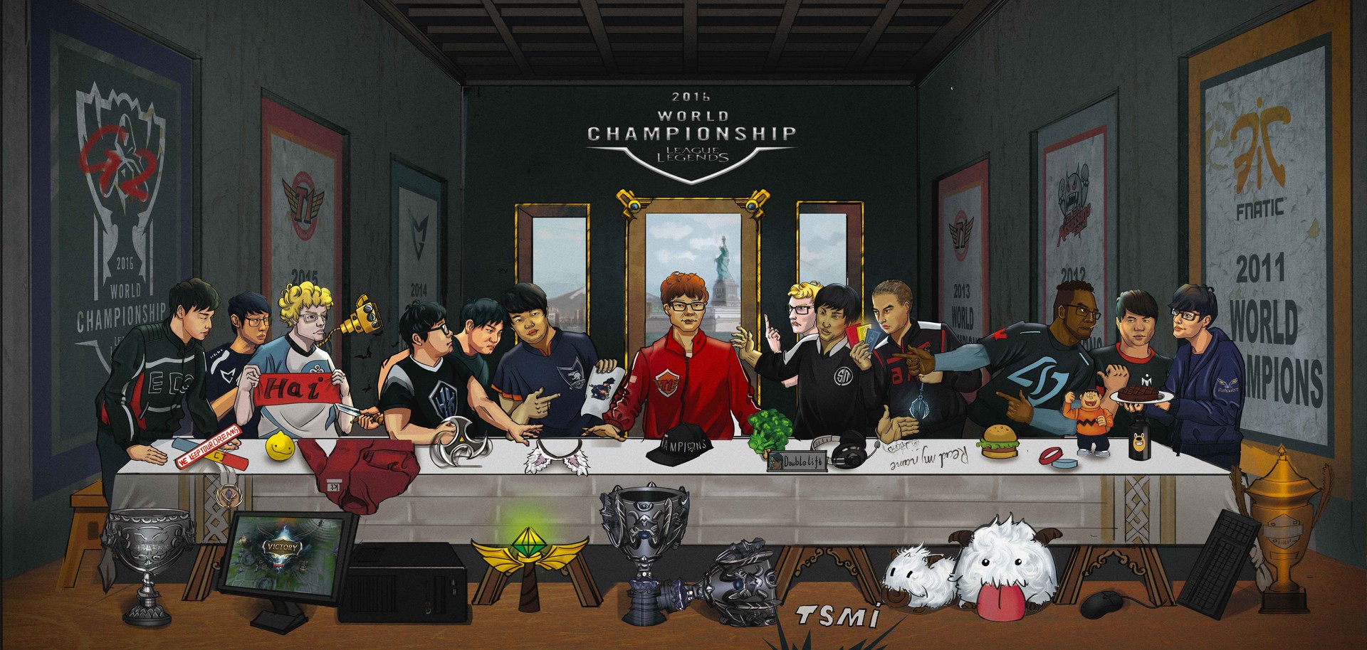 ArtStation - League of Legends 2016 World Championship