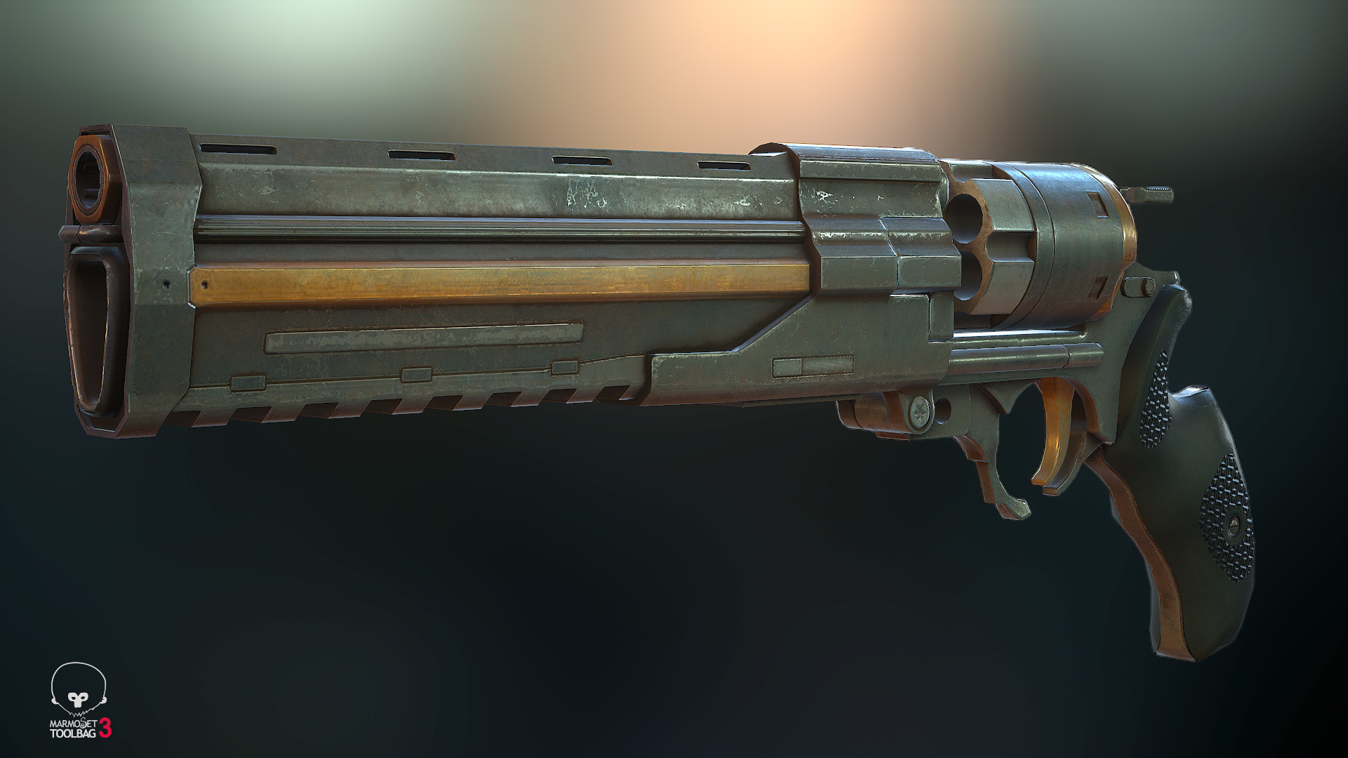 ArtStation - Sci-Fi Revolver