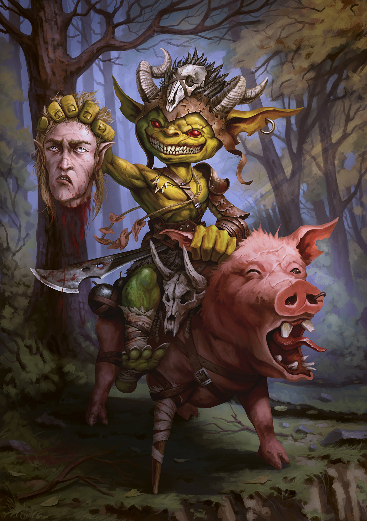 ArtStation - Pig Rider