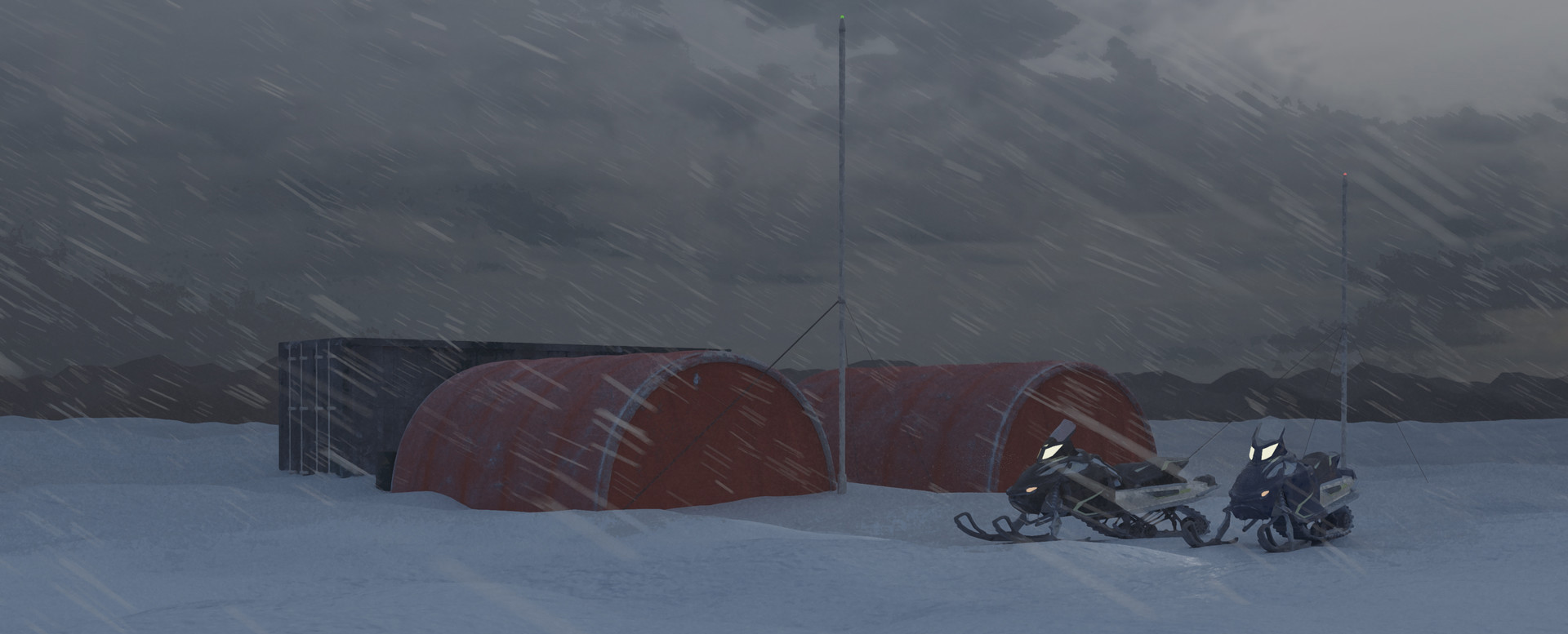 ArtStation - Arctic Camp