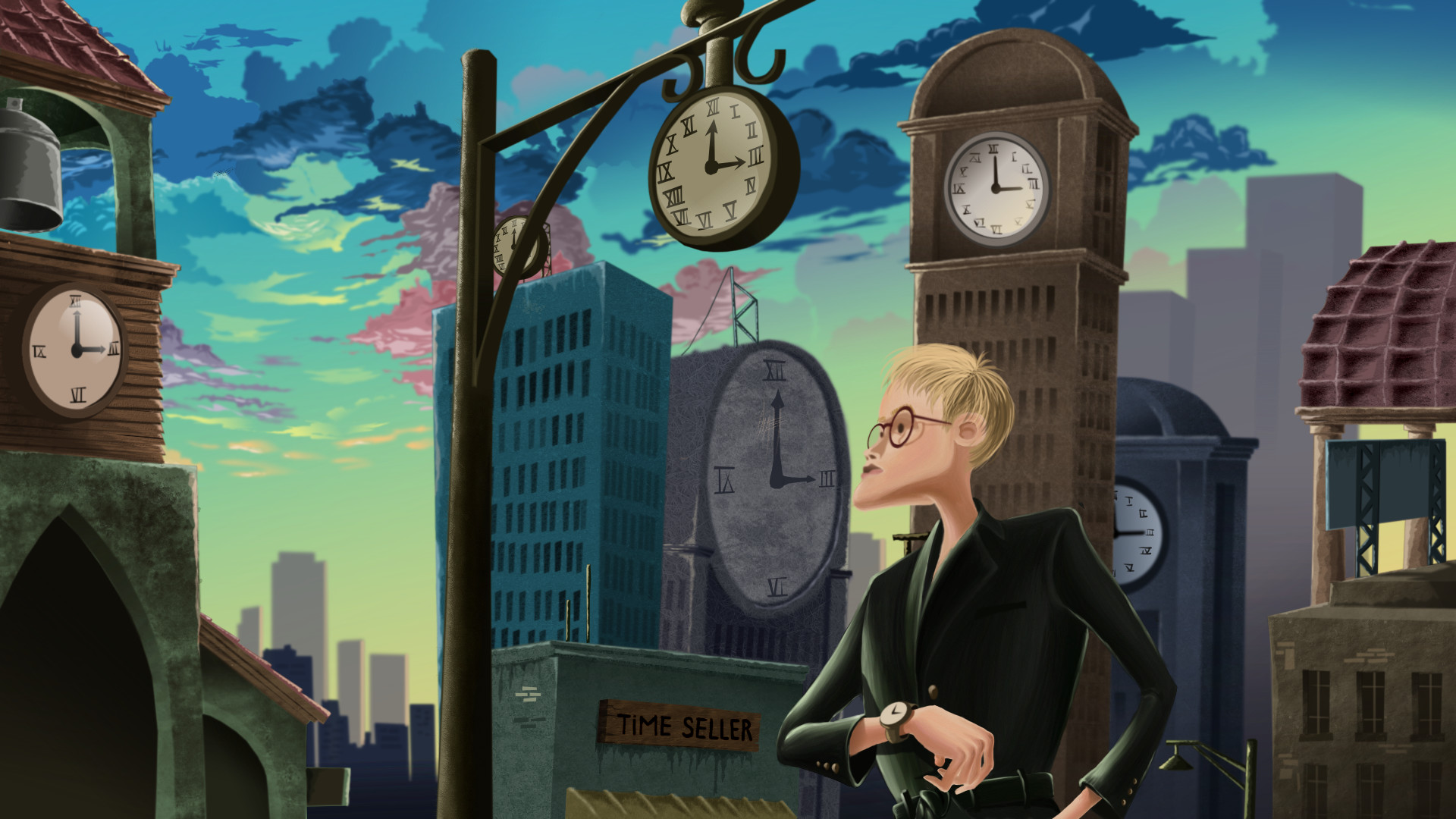 ArtStation - Time city