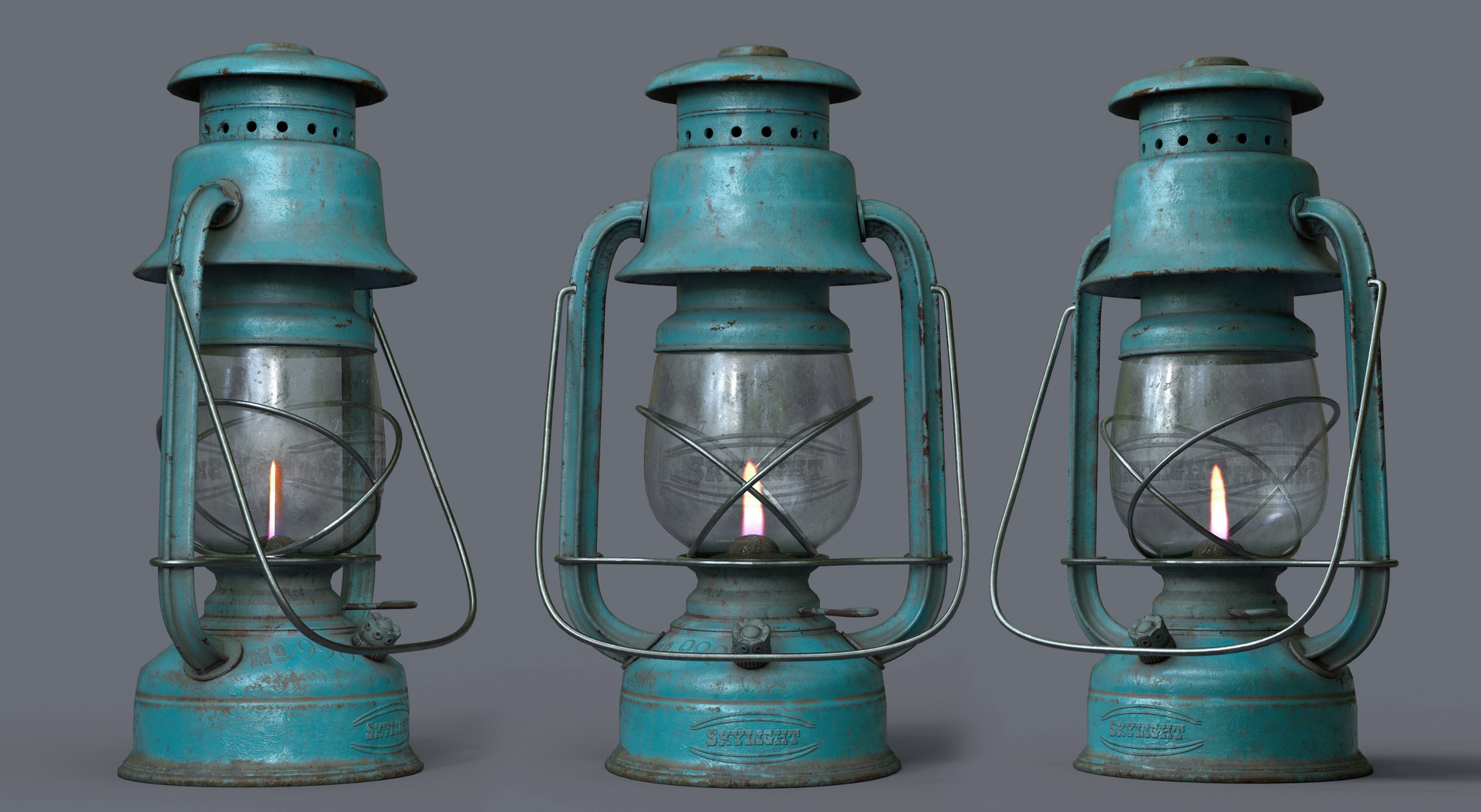 ArtStation - Oil Lamp