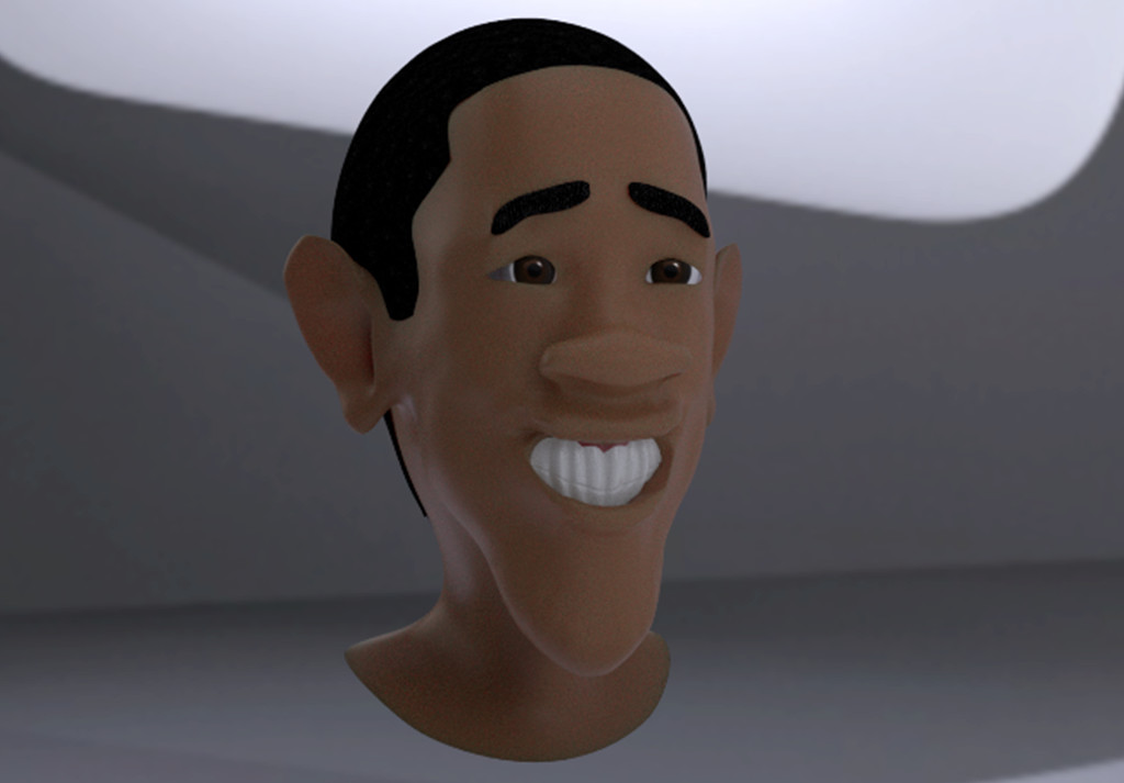 ArtStation - Obama Toon