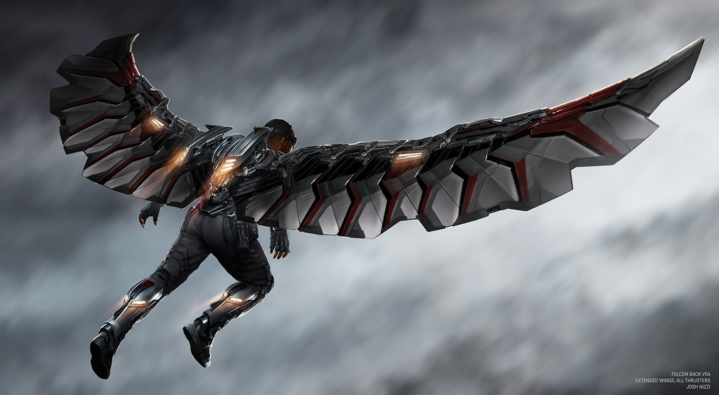 Josh Nizzi - Infinity War Unused Falcon design