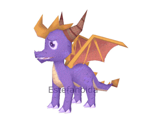 ArtStation - Spyro -Lowpoly-