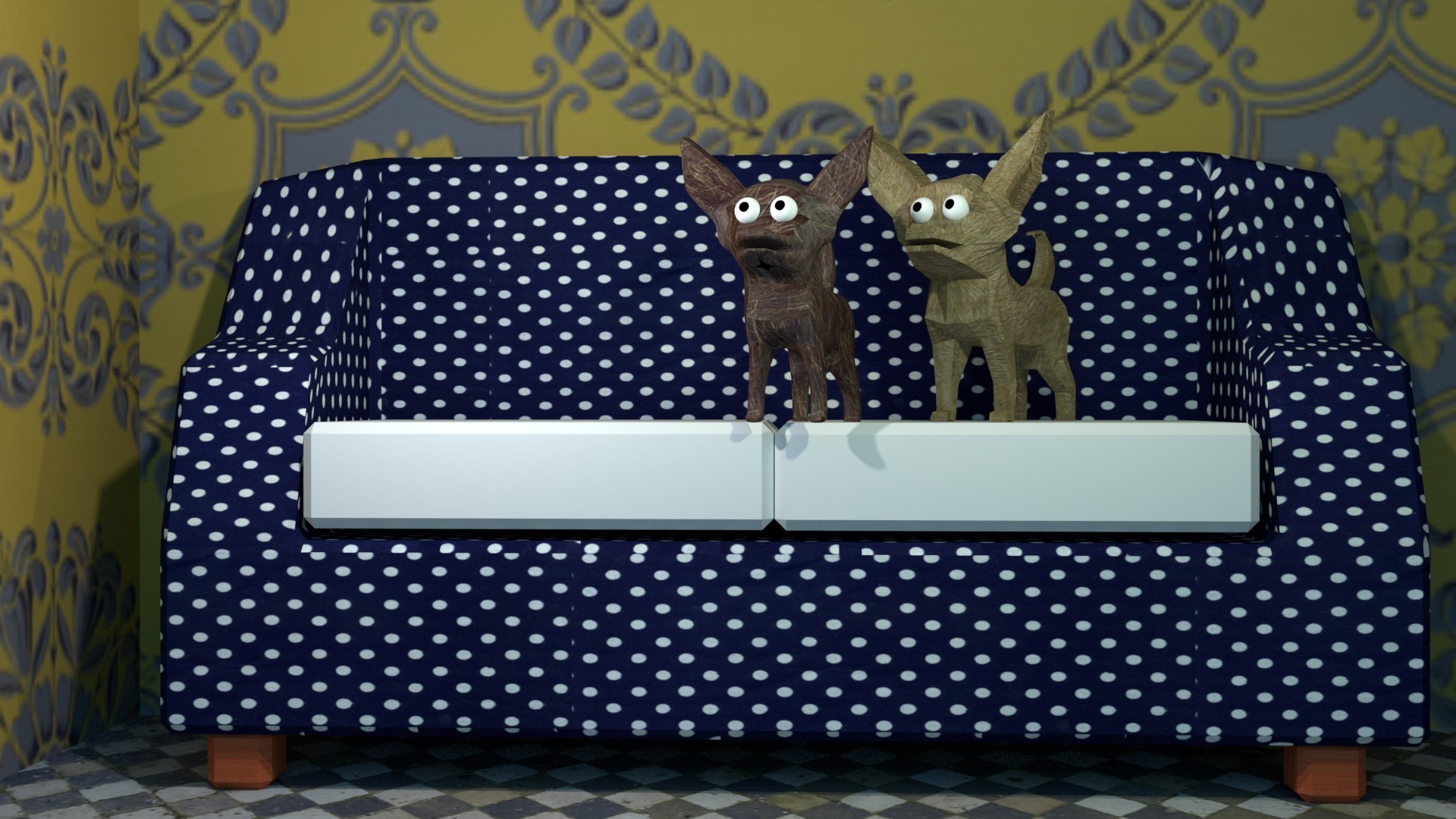 ArtStation - Minnie and Pips house