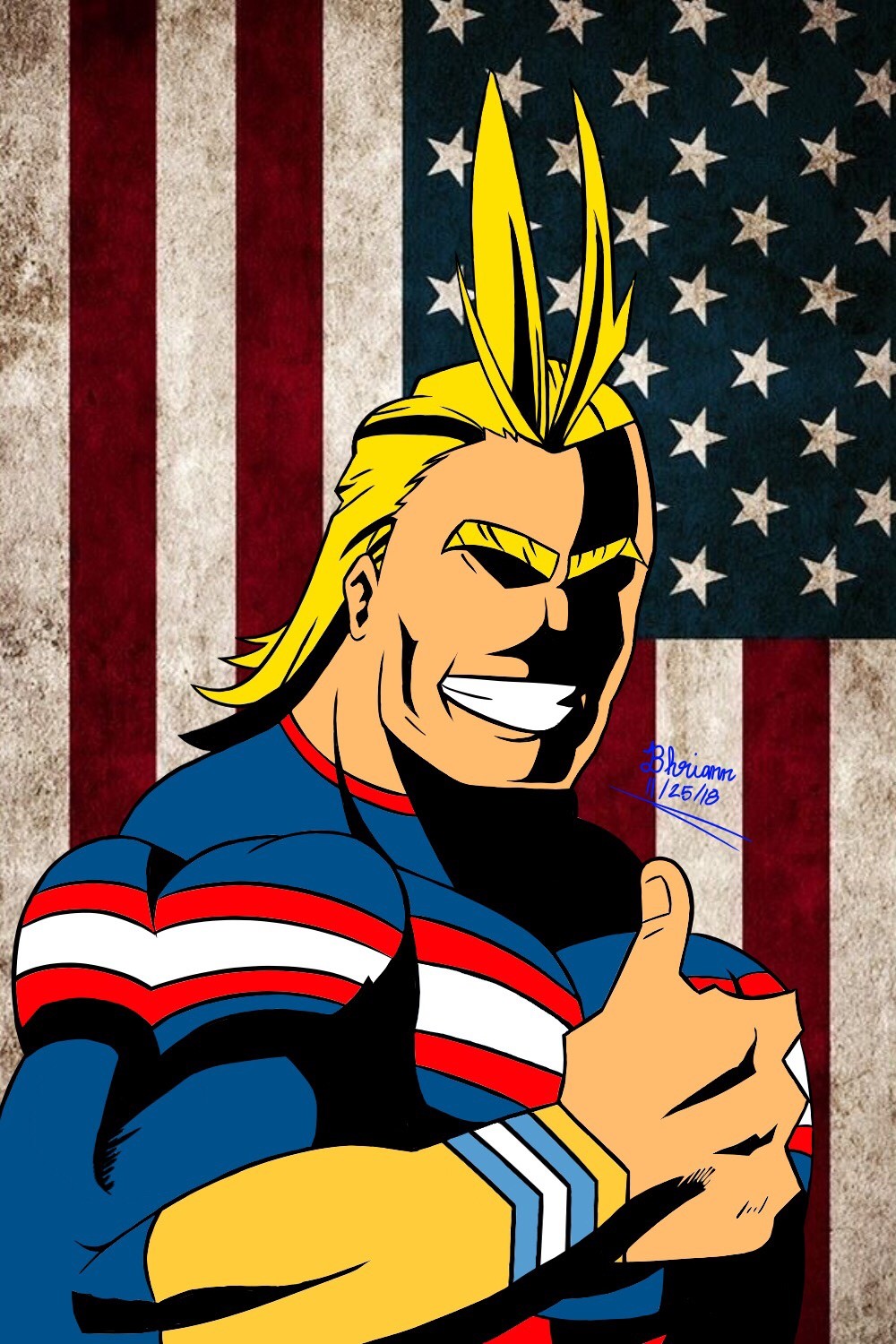 ArtStation - All Might (The Better Version)