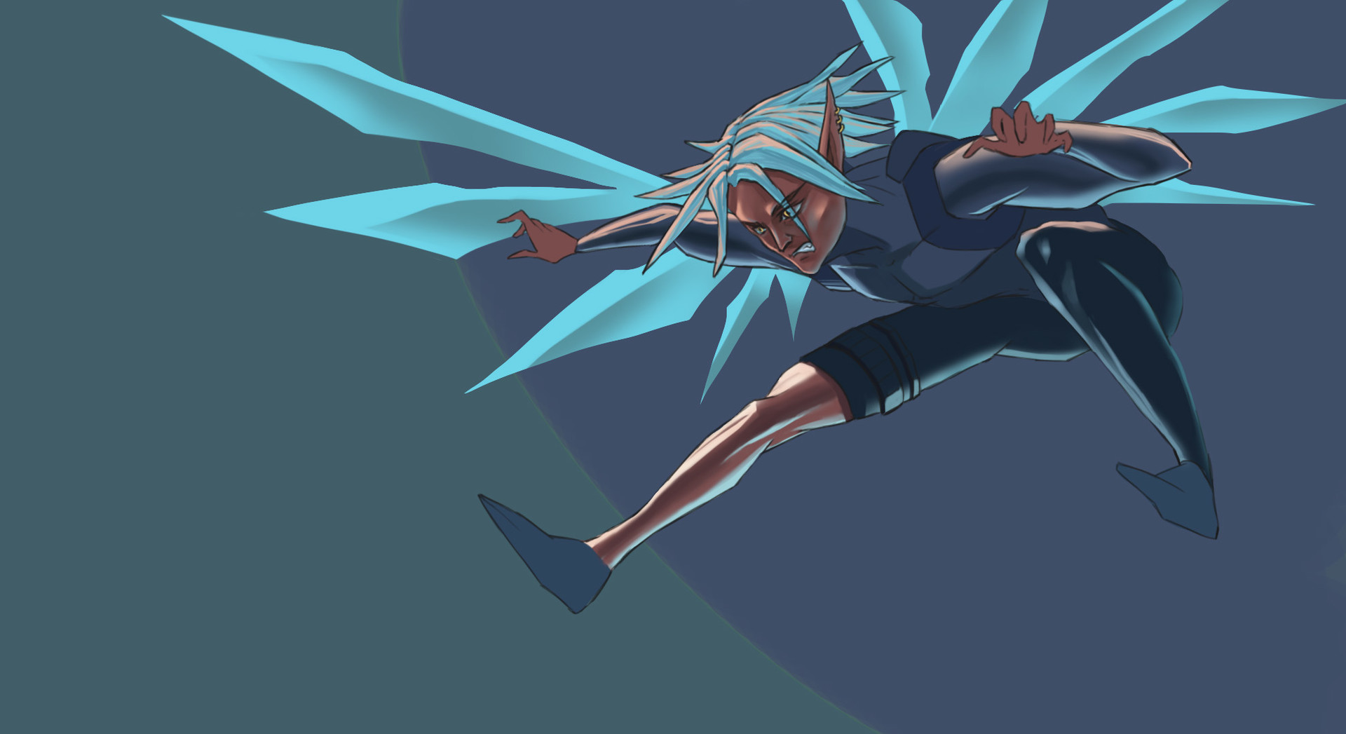 ArtStation - Blue wing