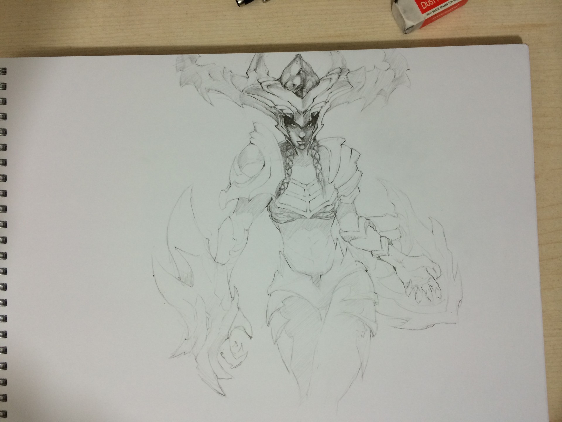 ArtStation - Shyvana Sketch