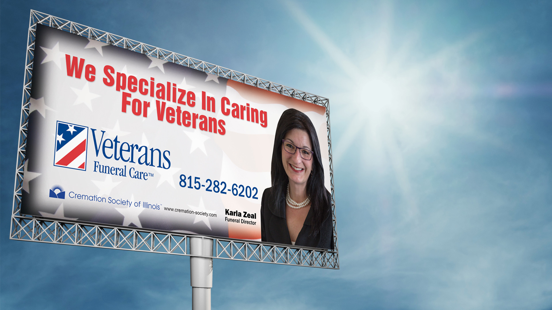 ArtStation - Large format Banner for Cremation Society of Illinois