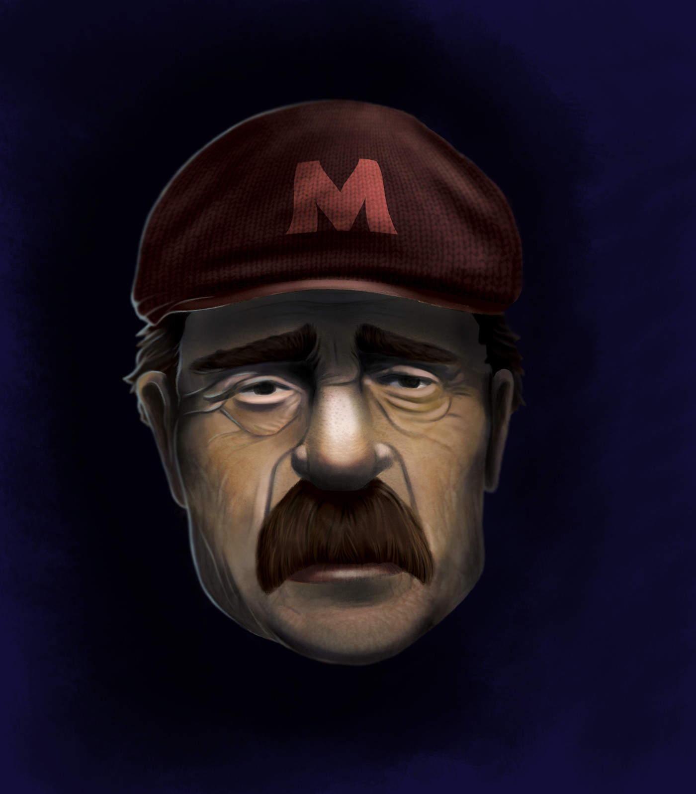ArtStation - Old Man Mario