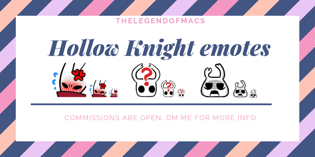 ArtStation - Hollow knight emotes