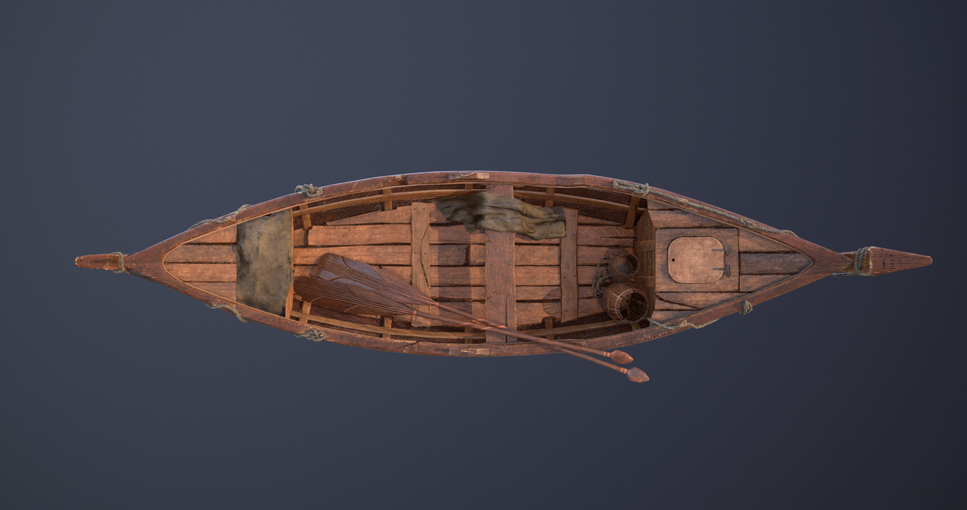 Antoni Zakheos - Old wooden boat