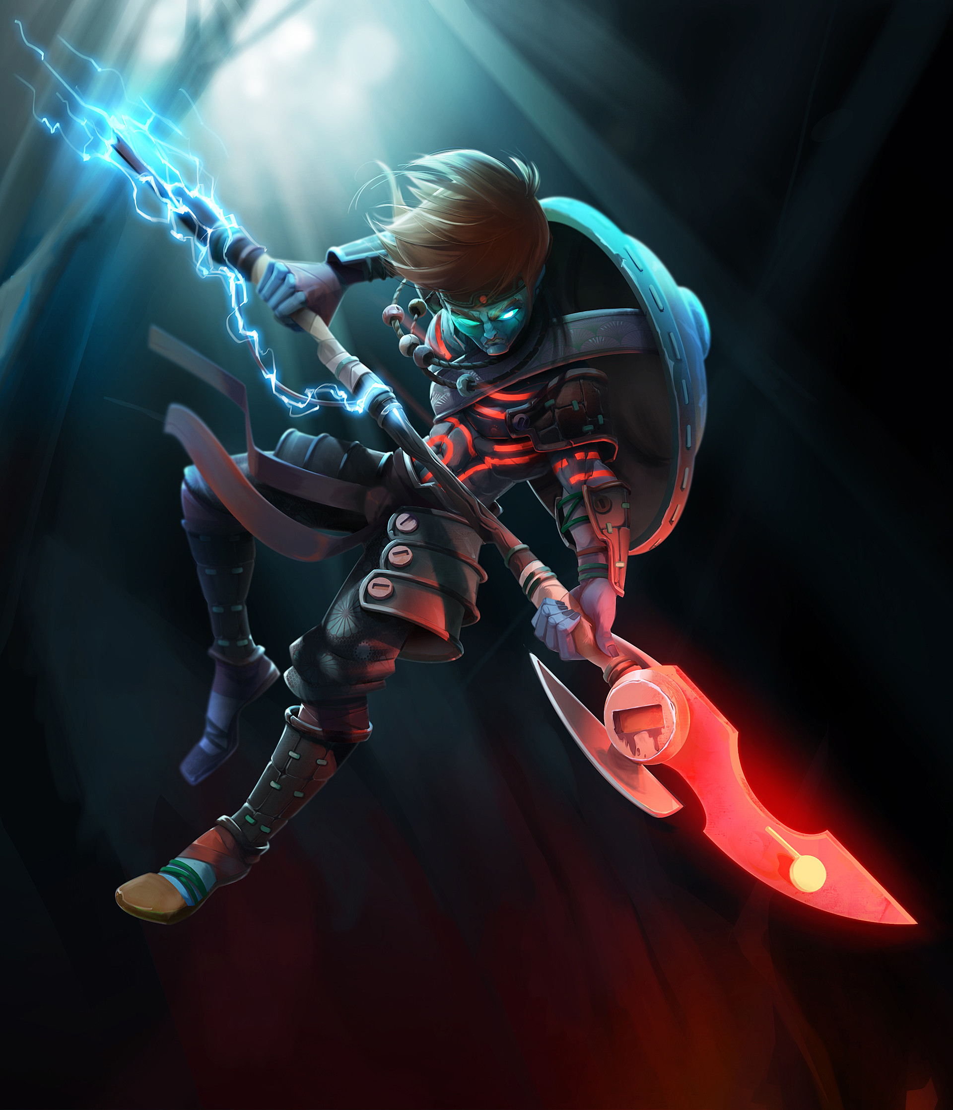 ArtStation - Post-apocalyptic Samurai