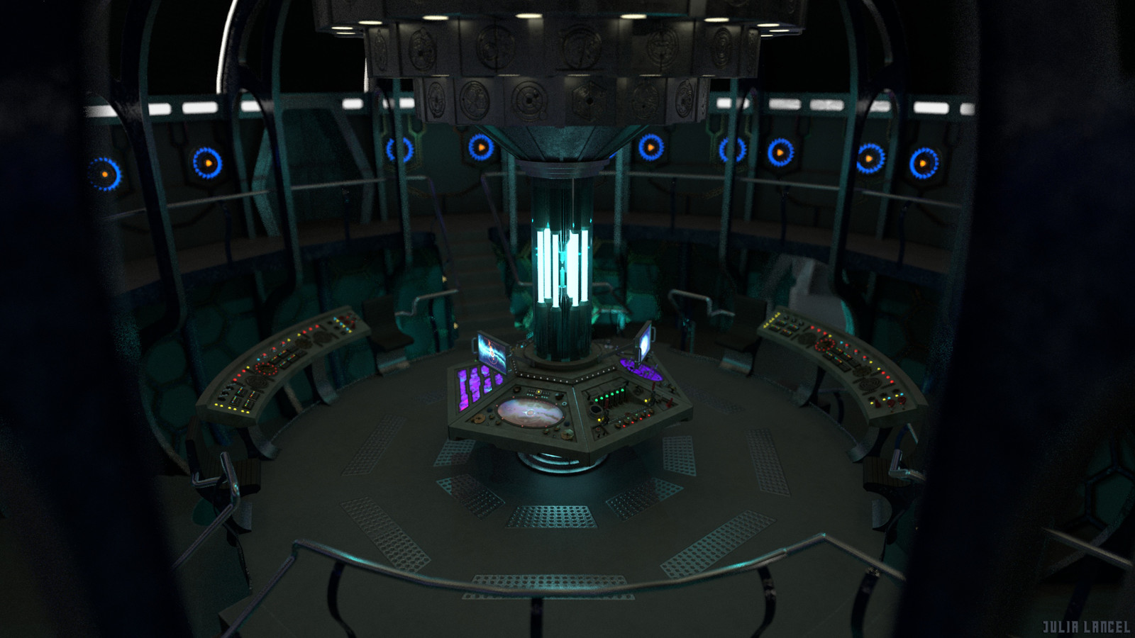 Julia "Feroxxy" Lancel - The TARDIS