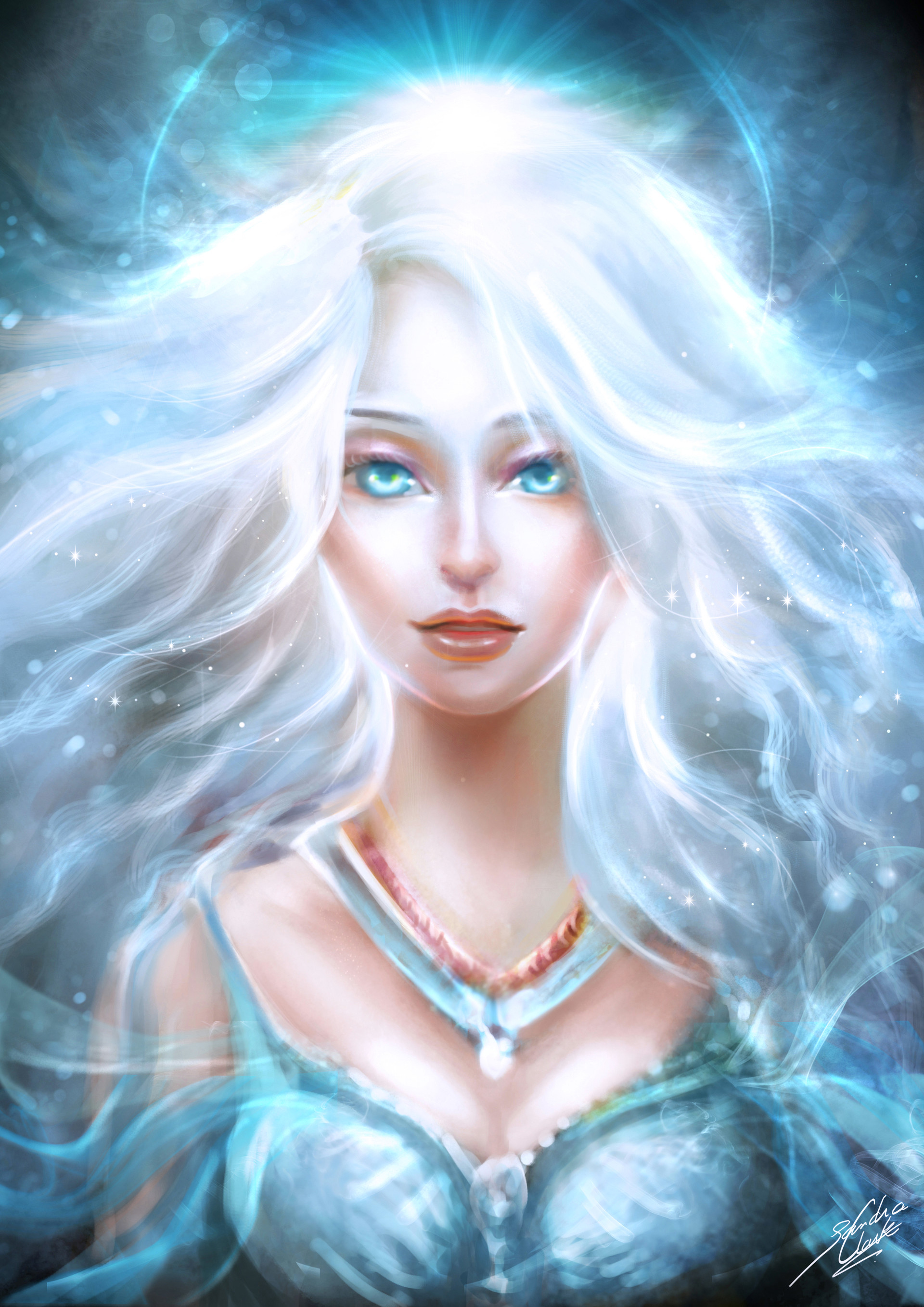 ArtStation - "Heavenly Light" by Sandra Clark