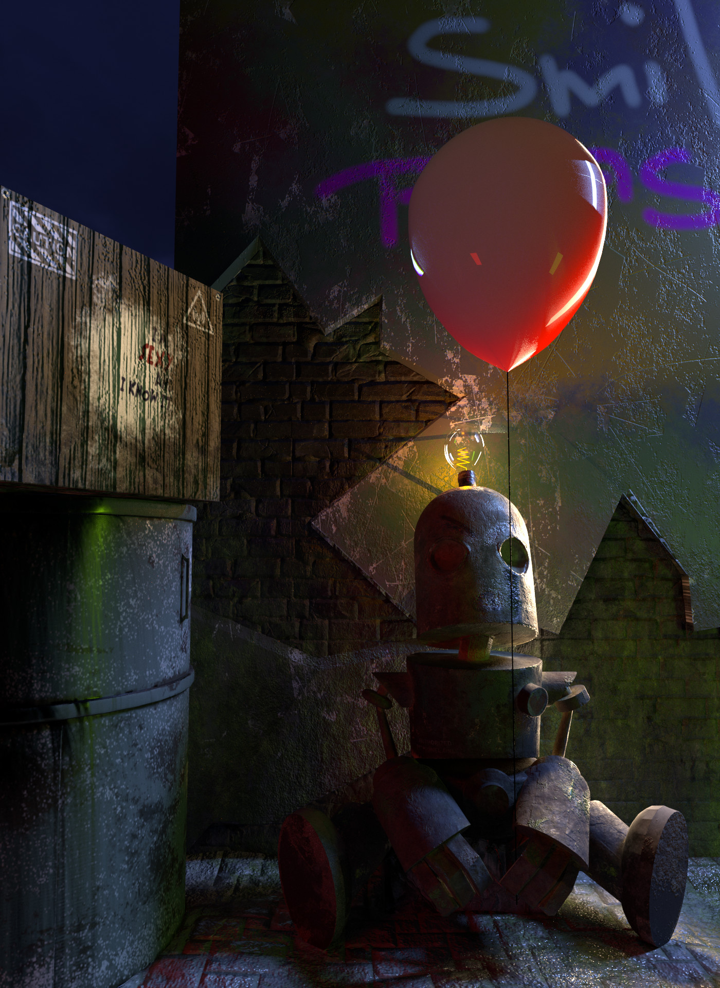 ArtStation - Alone robot