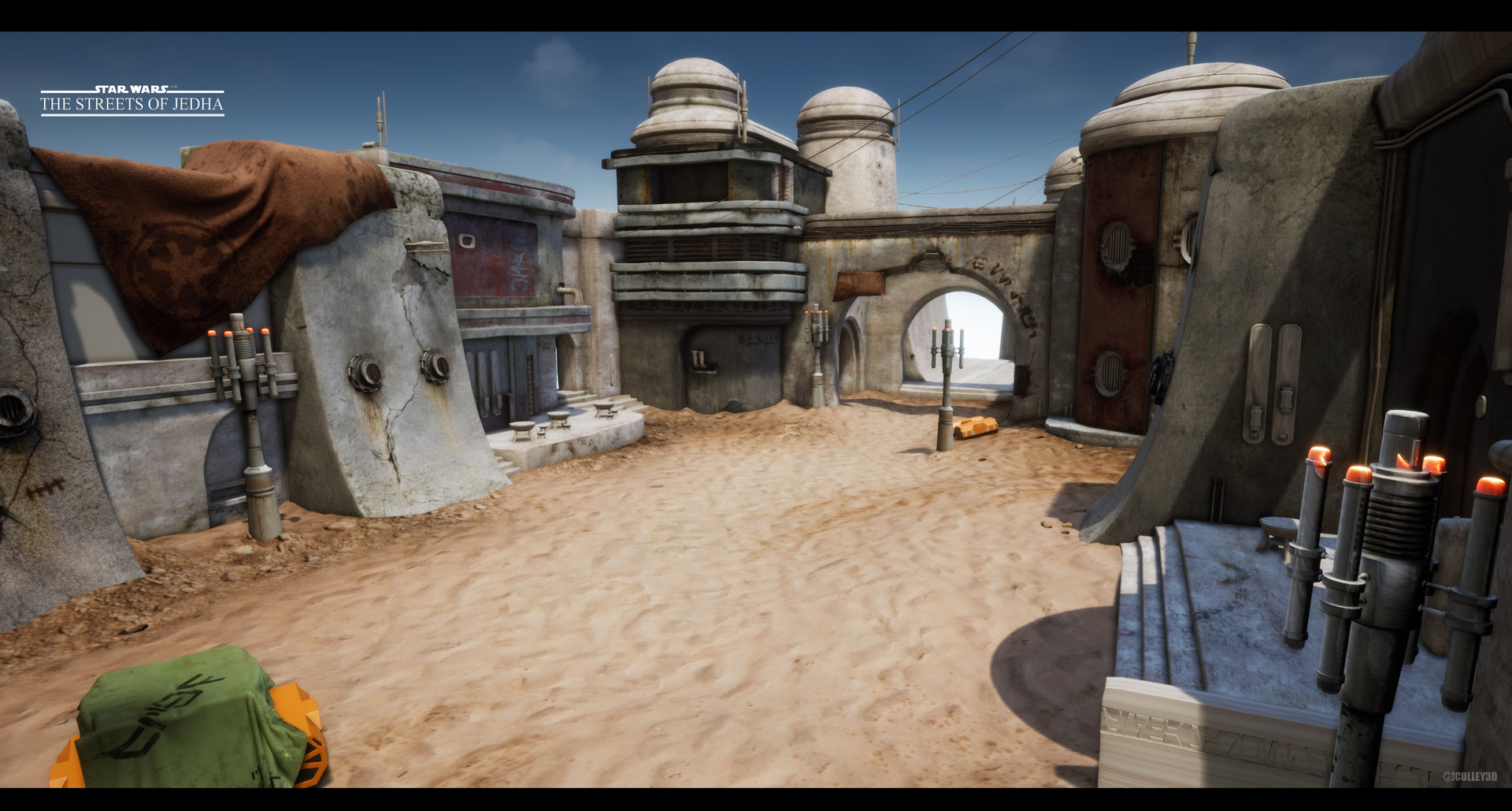 James Culley - Star Wars Rogue One - The Streets of Jedha UE4 VR Experience