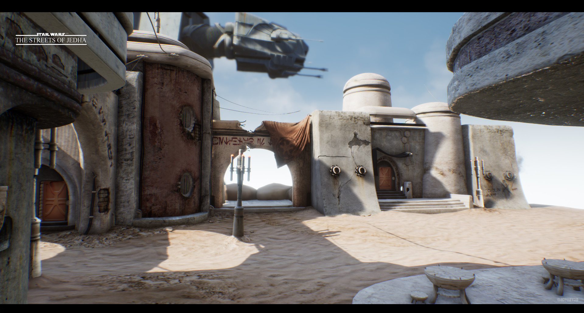 James Culley - Star Wars Rogue One - The Streets of Jedha UE4 VR Experience