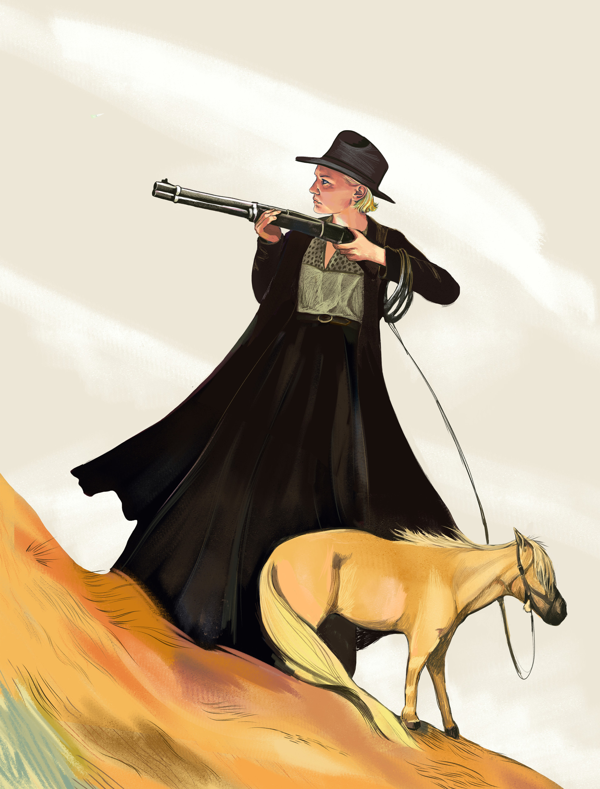 ArtStation - Damsel, 2018