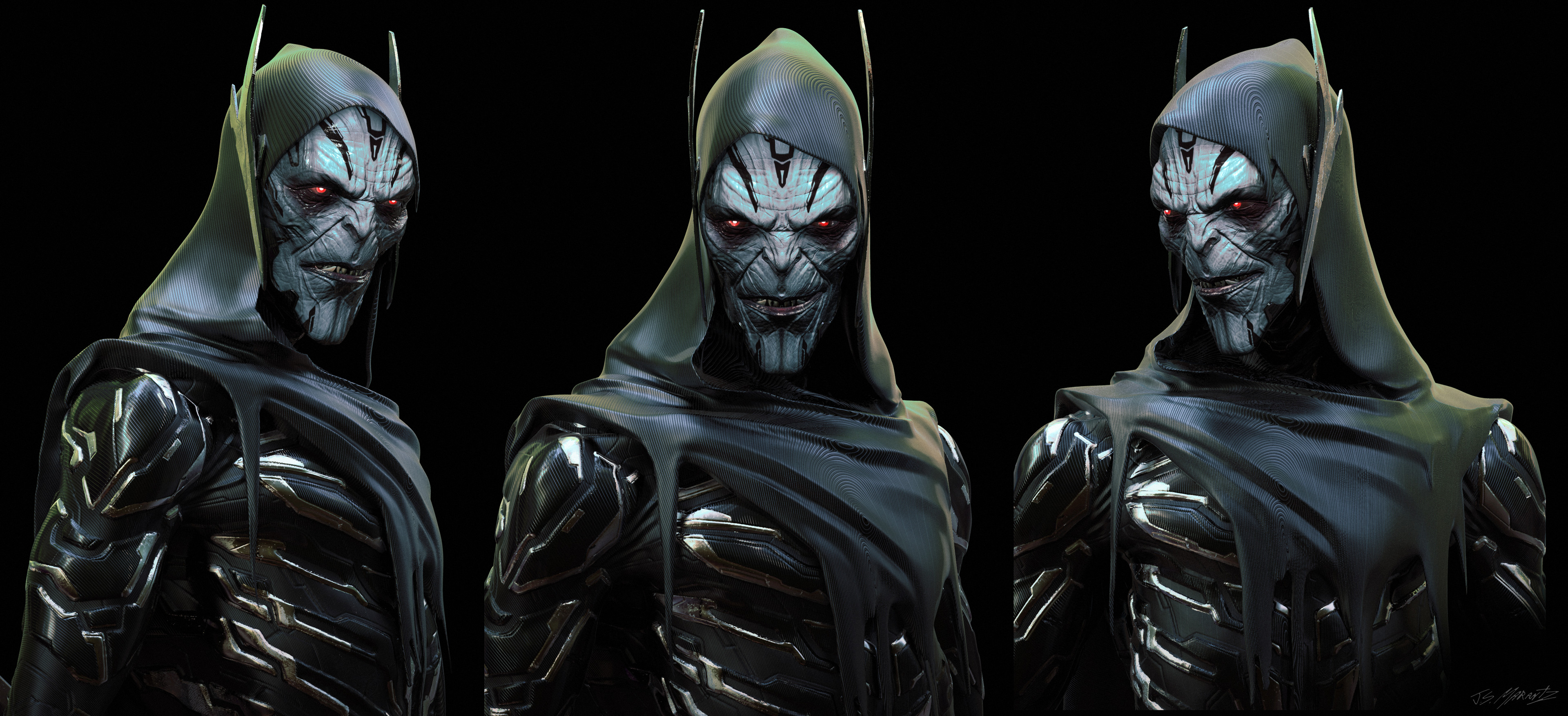 Jerad S. Marantz - AVENGERS INFINITY WAR: Corvus Glaive Concept Art