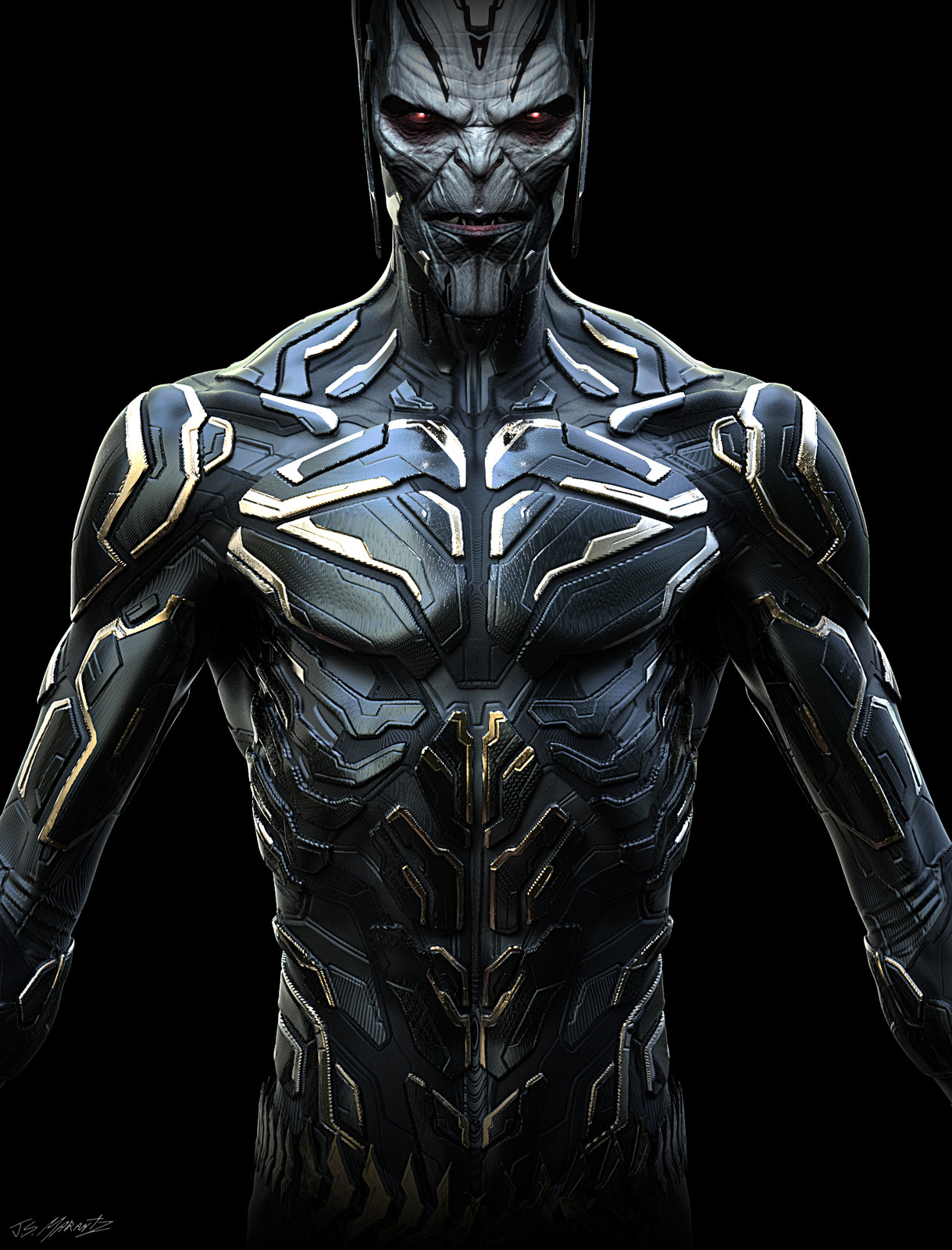 Jerad S. Marantz - AVENGERS INFINITY WAR: Corvus Glaive Concept Art