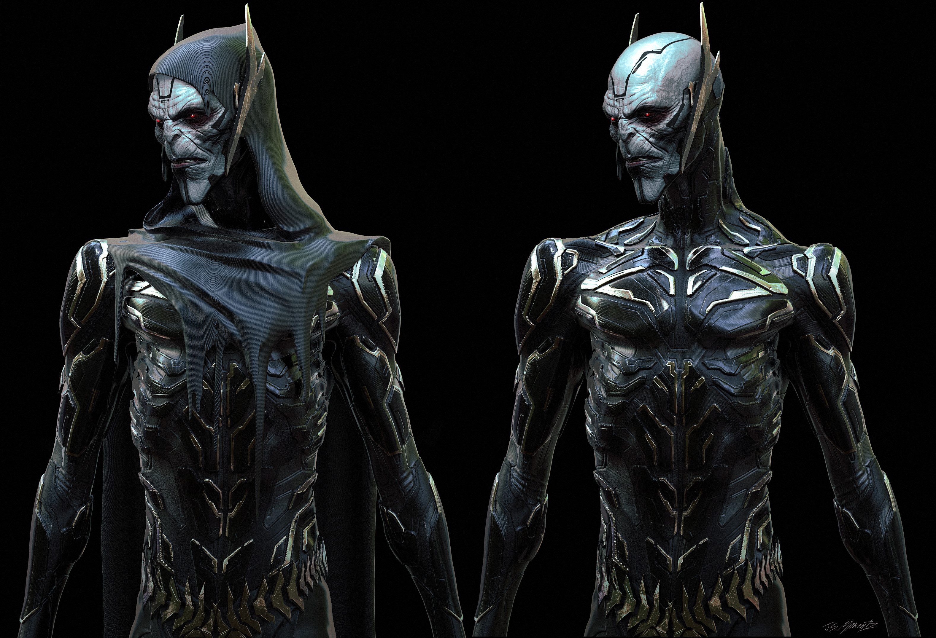 Jerad S. Marantz - AVENGERS INFINITY WAR: Corvus Glaive Concept Art