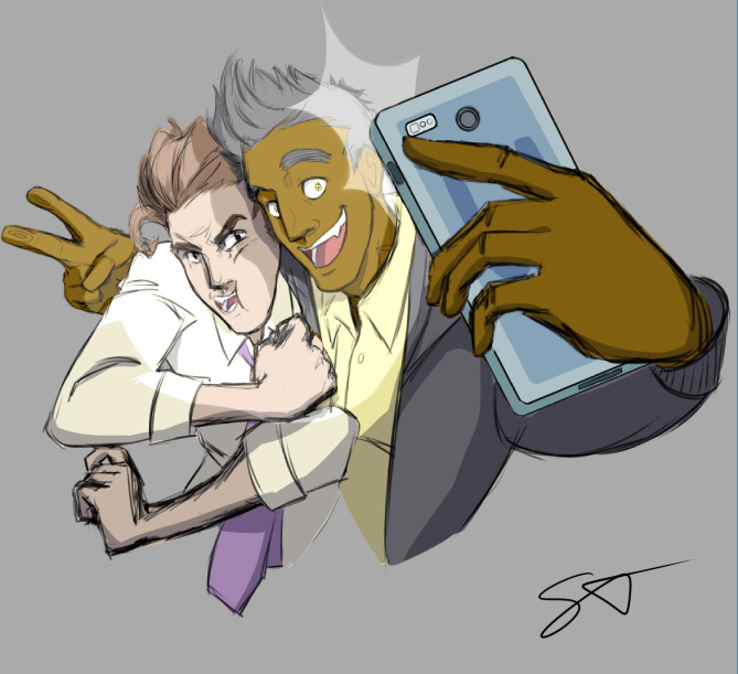 Sketchy Alley - Original Modern Characters