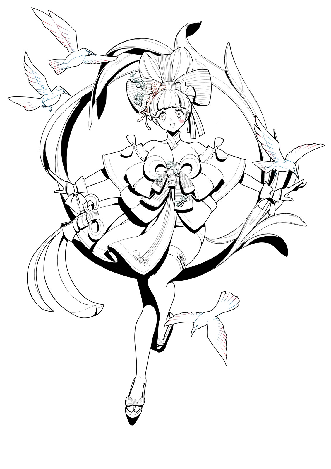 ryushin-iyashi-line.jpg (1131×1600)-花瓣网