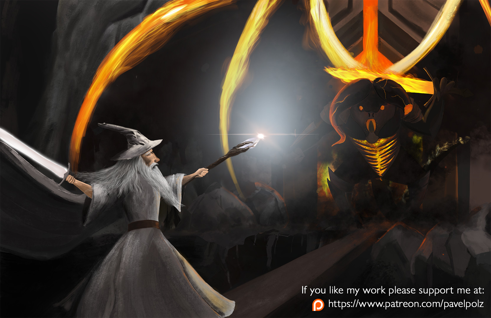 Pavel Polz - Gandalf vs Balrog