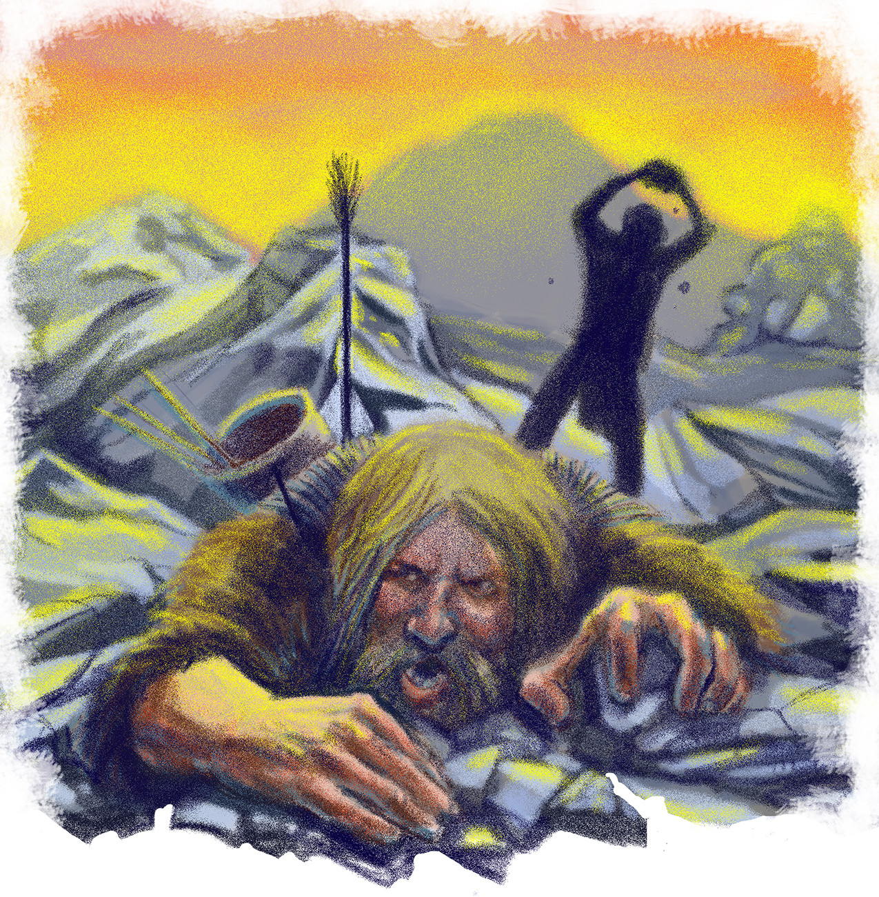 ArtStation - The Fall of Otzi