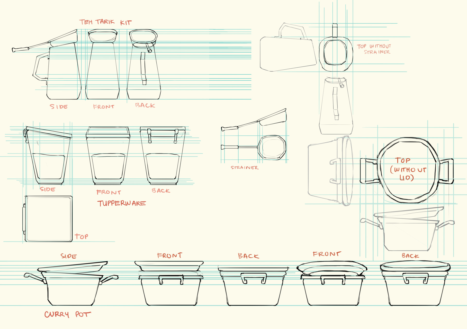 Christa Sydney - MAMAK - Concept Art