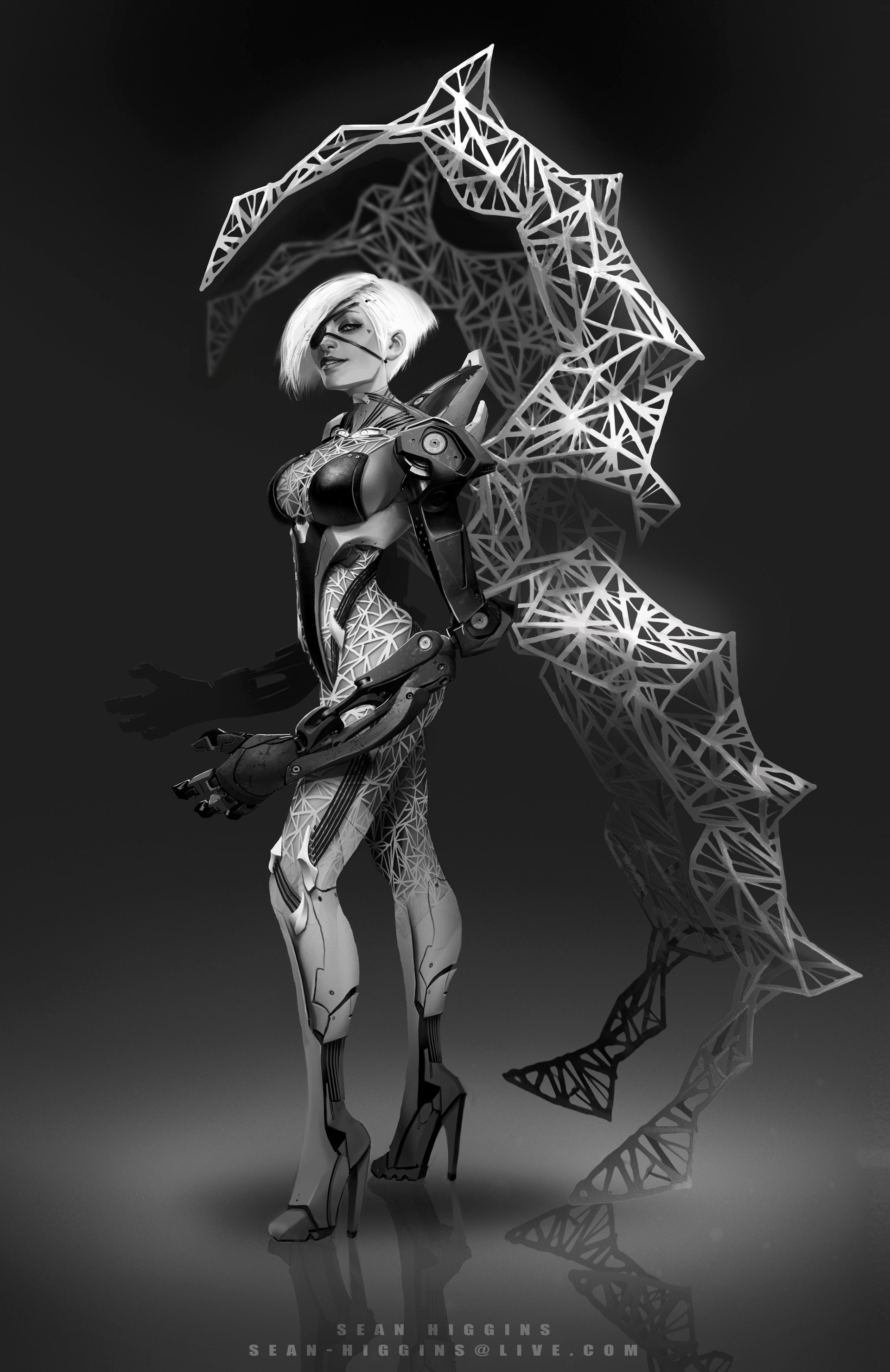ArtStation - Triangulated spider arms